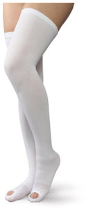 Dyna DVT-18 ANTI-EMBOLISM STOCKINGS THIGH LENGTH PAIR LARGE Knee ...