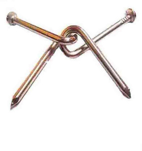 VK MART Magic Close Up Classical Nail Puzzle Silver Hook Puzzle Magic ...