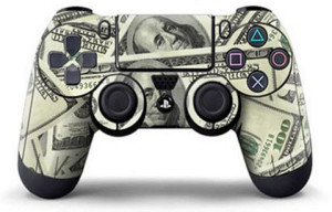 dualshock Sony PS4 Controller V2- (100 US Dollar Bill Skin) For PS4 ...