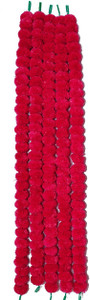 Phool Mala Artificial Marigold Fluffy Flowers Garlands Phool Mala ...