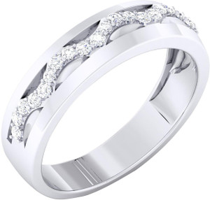 Jewelkari.com Archie Gold Ring 18kt White Gold ring Price in India ...