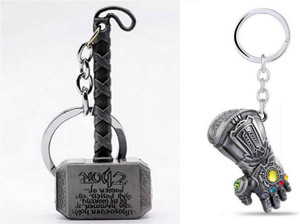 One Wish Avengers Thor Hammer With Thanos Hand Key Chain Price in India ...