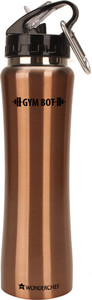 WONDERCHEF Gym-Bot single wall 750 ml Steel Bottle - Buy WONDERCHEF Gym ...