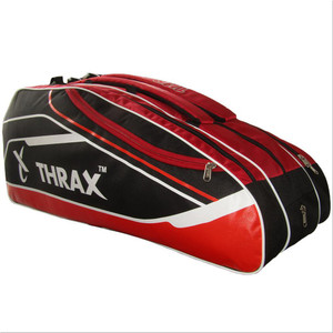 Thrax Aura X10 Badminton Kit Bag Red Black - Buy Thrax Aura X10 ...