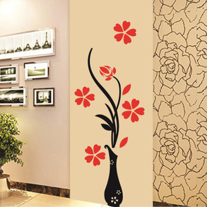 Corazon Flower Wall Design Stencils For Wall Painting For Home Wall ...