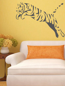 ALLURE 82 cm Jumping Tiger Self Adhesive Sticker Price in India - Buy ...
