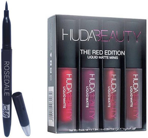 Huda Beauty RED EDITION WITH SKETCH PEN EYELINER Price in India - Buy ...