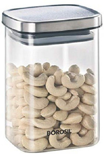 BOROSIL Glass Grocery Container - 600 ml Price in India - Buy BOROSIL ...