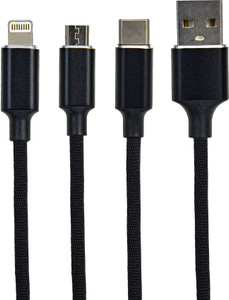 HI-PLUS Micro USB Cable 2 A 1 m USB DATA CABLE - 3in1 Multi-Pin ...