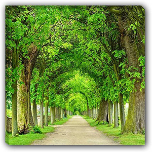 Art Factory Vastu Endless Path Painting Canvas Strecher Canvas 24 inch ...