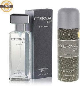 Buy Eternal Love Body Spray, Men, 200ml + Eau De Parfum Men, 100ml ...