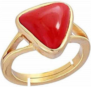 CEYLONMINE Moonga Ring natural & original gemstone munga Copper Coral ...