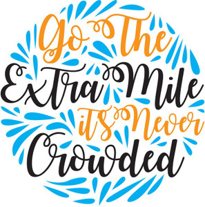 go the extra |Motivational Poster|Inspirational Poster Paper Print ...