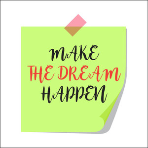 make the dream |Motivational Poster|Inspirational Poster|Gym poster|All ...
