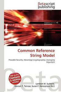 Common Reference String Model: Buy Common Reference String Model by ...