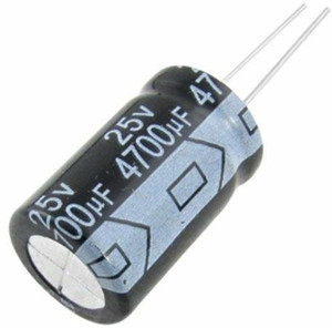 ESP 4700Ufd 25 V Electrolytic Capacitor 4700 Micro Farad 25 Volt (10 ...