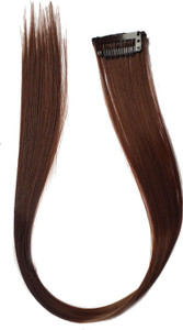 GuruEmbellish Straight Strips Extensions, Coloured Extensions For Women ...