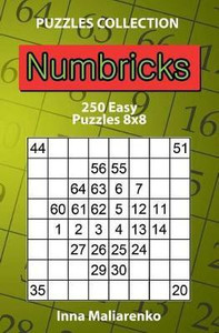 Numbricks - 250 Easy Puzzles 8x8: Buy Numbricks - 250 Easy Puzzles 8x8 ...