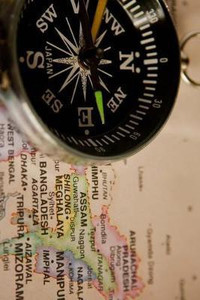 Bangladesh on the Map With a Compass Journal: Buy Bangladesh on the Map ...