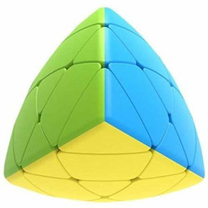 SWASHAA Smooth Sticker less Pyramid Speed Triangle Cube Magic Cube (1 ...