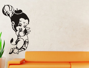 INDIA WALL STICKER 102 cm Lord Bal Hanuman Wall Decal & Sticker ...