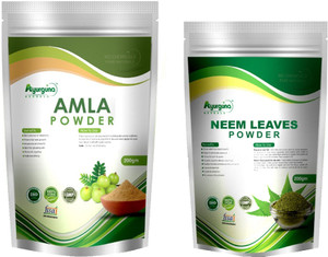AYURGUNA Amla Powder And Neem Leaves Powder (400 g ) - Price in India ...