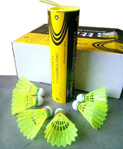 ONEX Plastic Badminton Shuttle Cock Plastic Shuttle - Yellow - Buy ONEX ...