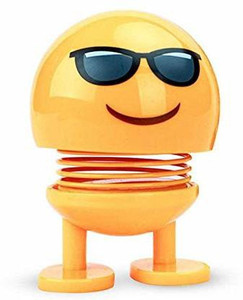 teetos Cute Emoji Bobble Head Dolls, Funny Smiley Face Springs - Cute ...
