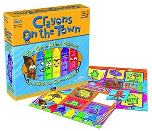Briar Patch Crayons On The Town Educational Board Games - Crayons On ...