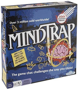 Mind Trap Brain Teaser Board Game Mindtrap 20Th Anniversary Edition The ...