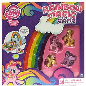 My Little Pony Rainbow Magic Game Party & Fun Board Game - Rainbow ...