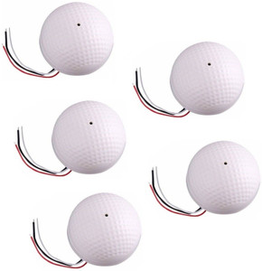 Techvik (Pack Of 5) Golf Ball Type CCTV Clear Voice Microphone Camera ...