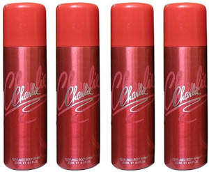 CHARLIE RED (PACK OF 4) Perfume Body Spray - For Men - Price in India ...