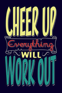 Cheer Up Art Wall Poster Without Frame Paper Print - Quotes ...