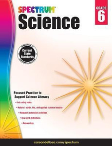Spectrum Science, Grade 6: Buy Spectrum Science, Grade 6 by Spectrum at ...