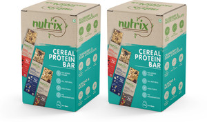 Nutrix Cereal Protein Bar Variety Pack (2 Pack x 240g) 480g Box Price ...
