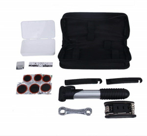 GADGET DEALS Multiuse Cycle Puncture Repair Set with Mini Pump Tyre ...