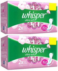 Whisper Ultra Soft 30+30 Pad Sanitary Pad | Buy Women Hygiene products ...
