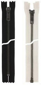 VJ Gun Metal Zipper No. 5 (Pack of 2) Semi auto lock Zip Runner Price ...