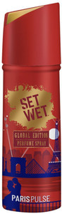 SET WET Global Edition, Paris Pulse Perfume Body Spray - For Men ...
