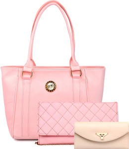 Buy Classic Fashions Women Pink Handbag BABY PINK Online @ Best Price ...