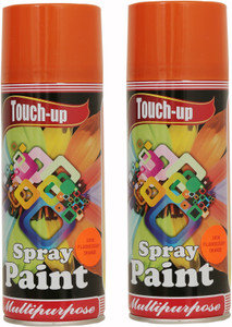 Touch-up Ready-to-Use Aerosol Spray Paint for Car Orange Spray Paint ...