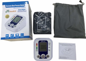 Grin Health BP Machine Fully Automatic Digital Blood Pressure Monitor ...