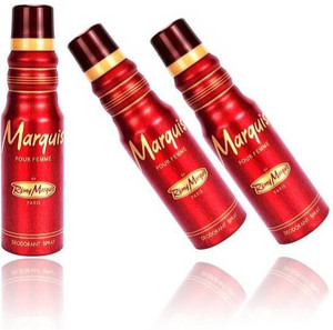 Remy Marquis Marquis Pour Femme Deodorant Spray - For Men & Women (525 ...