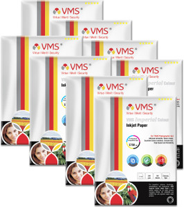 Flipkart.com | VMS Imperial Glossy Photo Paper (8 x 100 sheets) Unruled ...