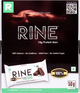 Rine Bars Mighty Chocolate Protein Bars Price in India - Buy Rine Bars ...