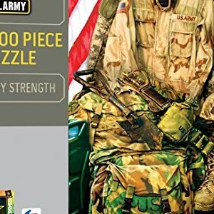 Master pieces U.S. Army Jigsaw Puzzle, Army Strength, Featuring Art By ...