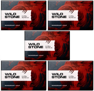Wild Stone ULTRA SENSUAL SOAP 125 GRAM X 5 - Price in India, Buy Wild ...