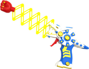 EMOB Kids Retractable Dinosaur Shaped Fist Shooter Spring Gun Toy with ...