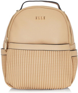 ELLE EL30721TAU 6 L Backpack Beige - Price in India | Flipkart.com